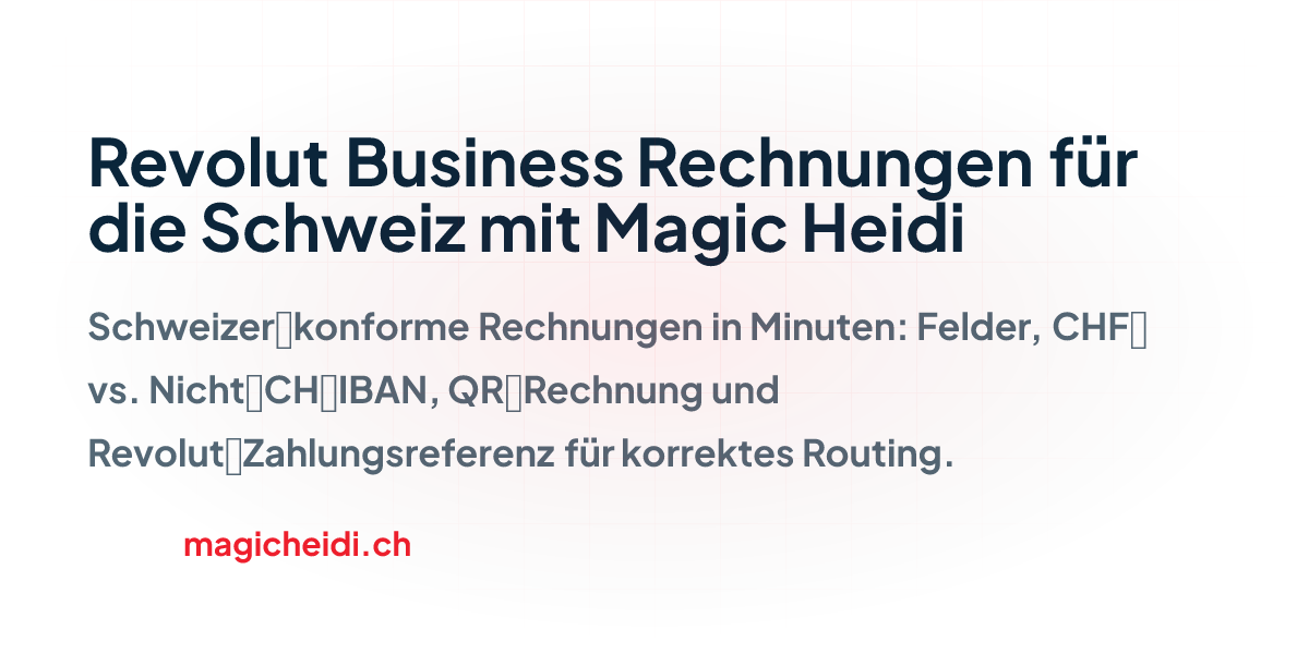 How to Generate Compliant Invoices for Revolut Business Using Magic ...