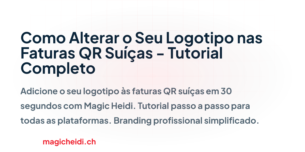 How to Change Your Logo on Swiss QR Invoices - Complete Tutorial ...