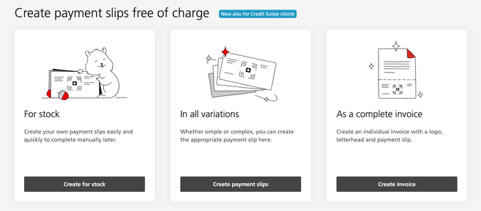 UBS QR invoice guide with Magic Heidi
