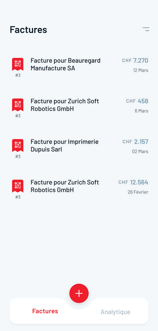 Magic Heidi : application de facturation pour la Suisse